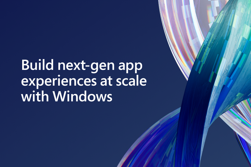 Windows 开发人员中心 Microsoft Developer 